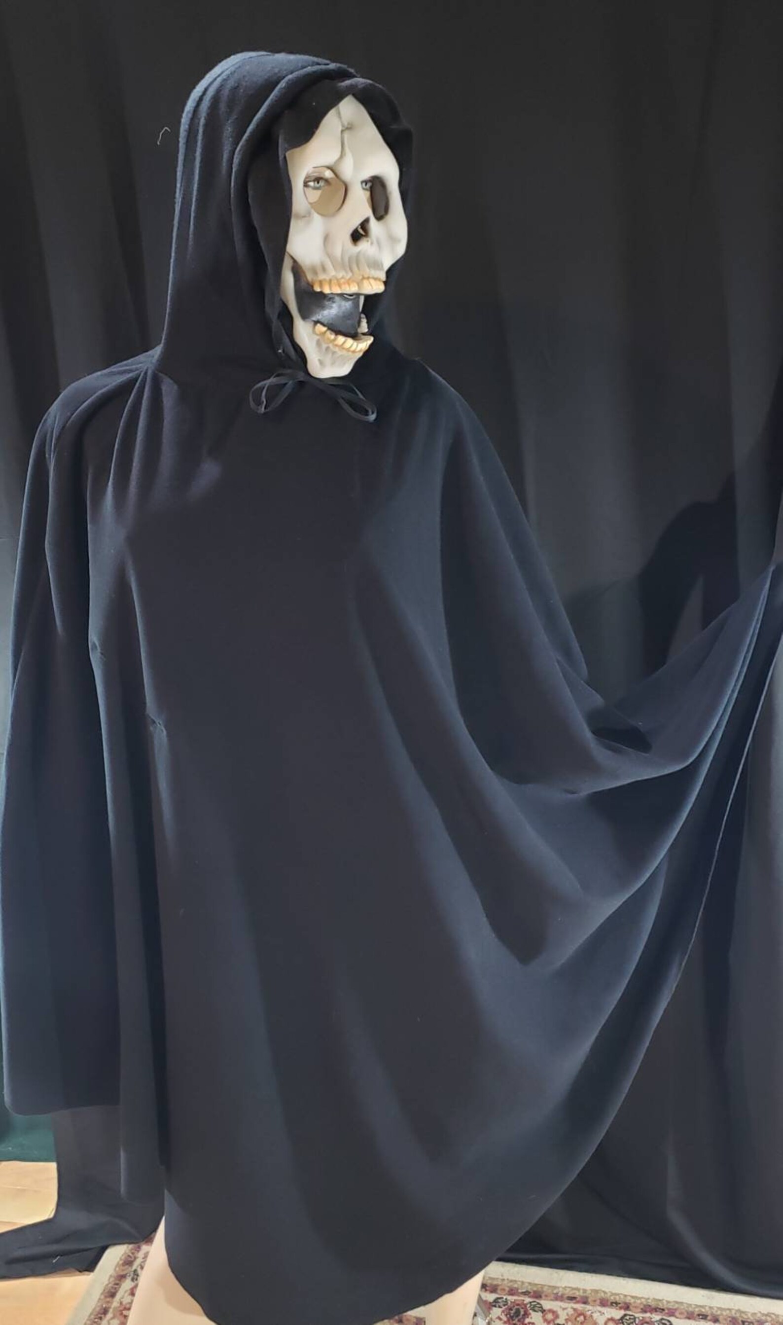 Hooded Cape And Mask Plague Doctor Cape | Etsy