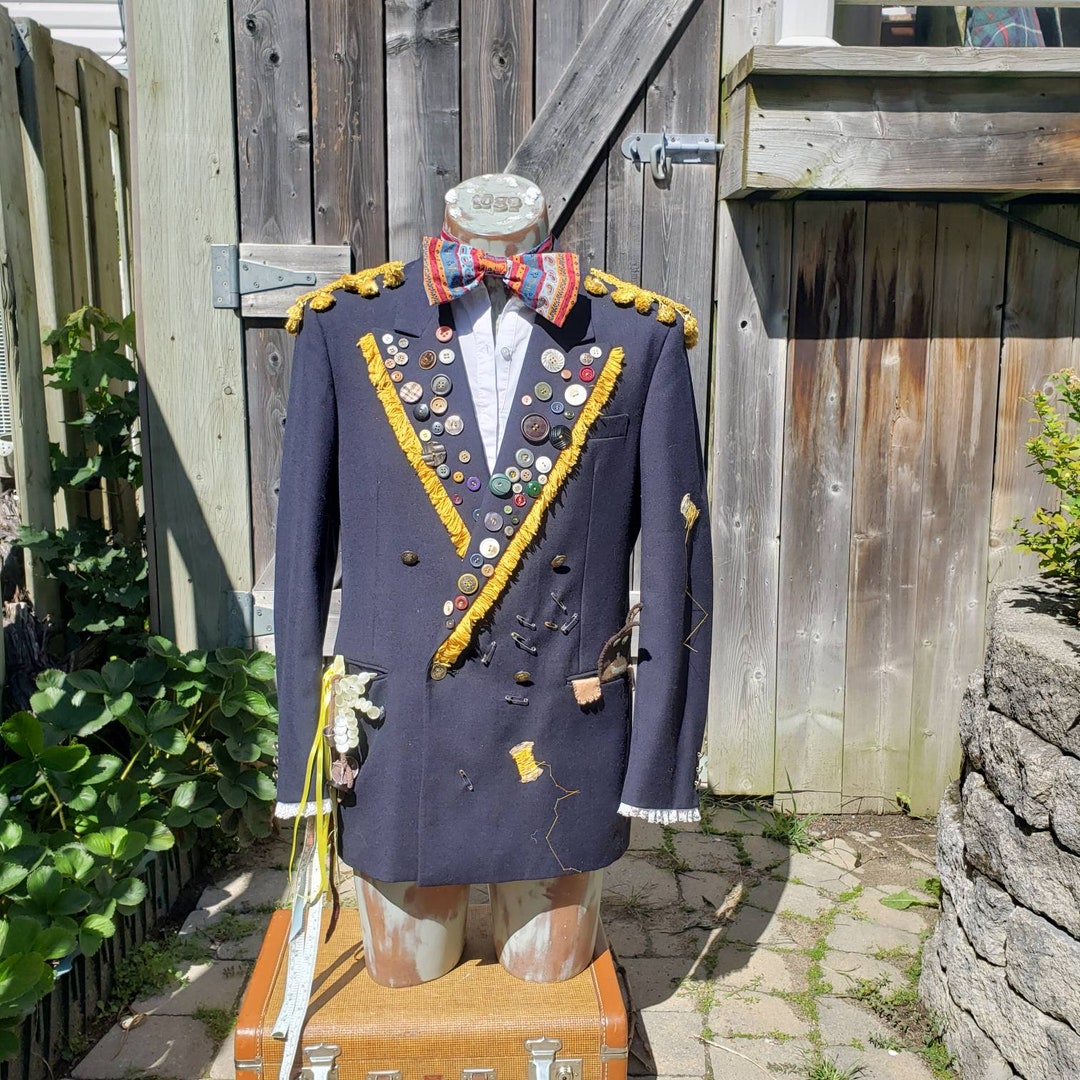 Mad Hatter Jacket Alice in Wonderland Costume - Etsy