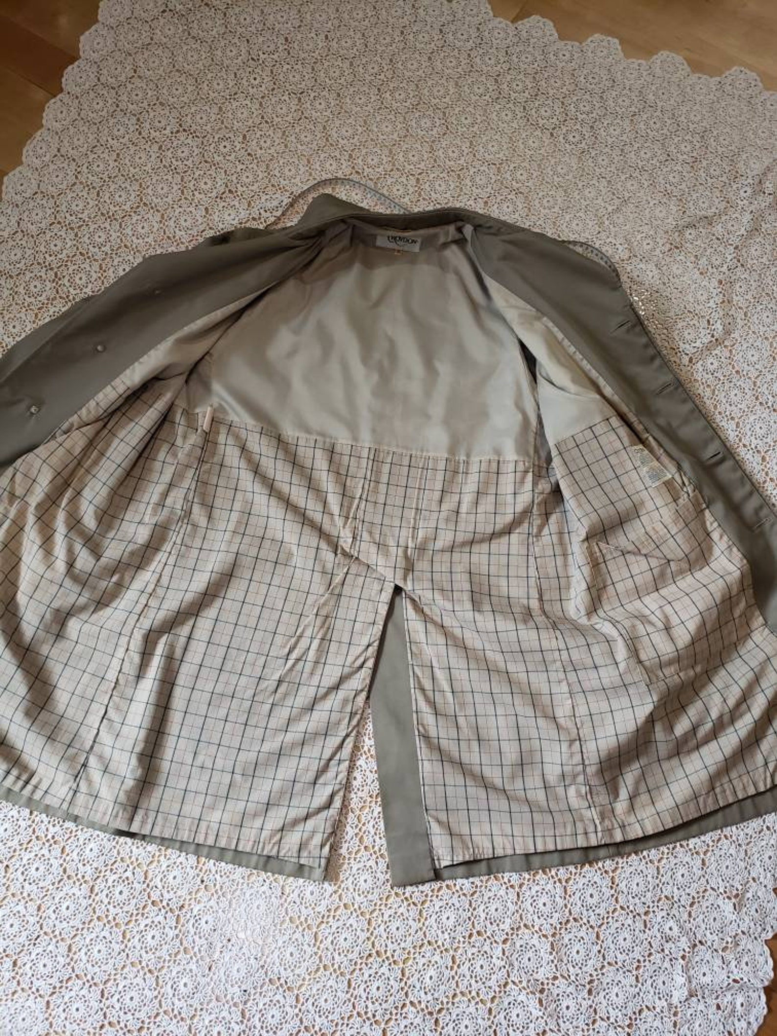 Columbo Cosplay Trench coat Raincoat Western Duster Hipster | Etsy