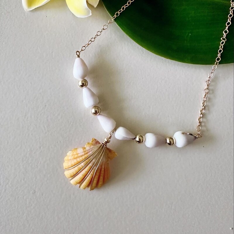 Shell Necklace - Etsy