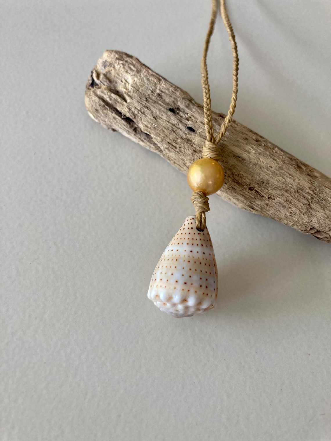Hawaiian Cone Shell Necklace - Etsy
