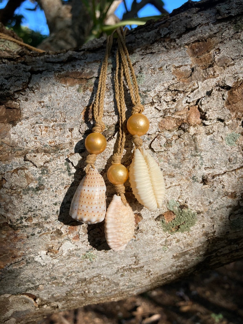 Hawaiian Cone Shell Necklace - Etsy