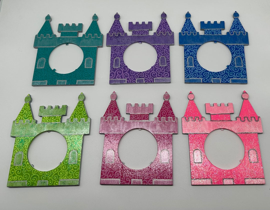 Hand Painted Whimsical Castle Frame - Etsy