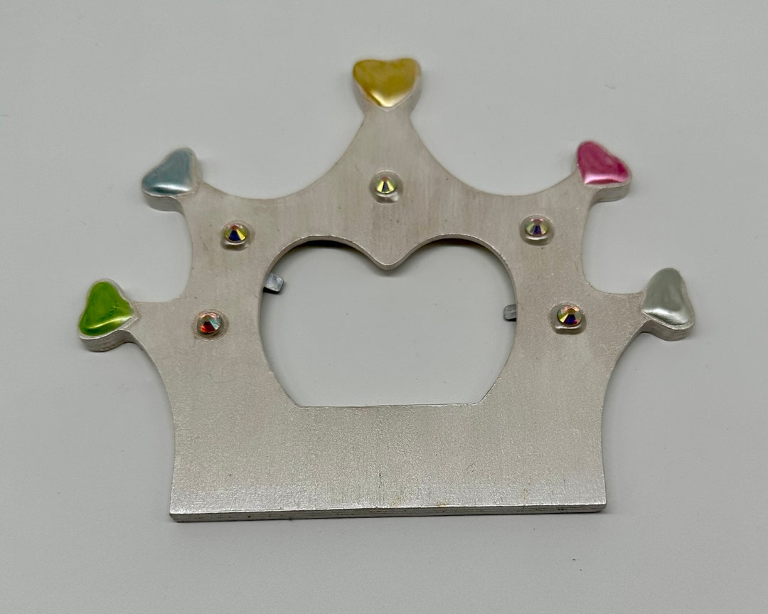 Hand Painted Crown Frame - Etsy