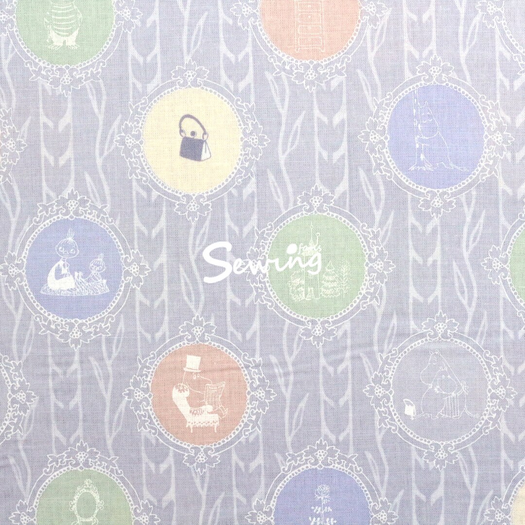 Cotton Moomin Cute Cartoon Japan Fabric Light Purple by the 0.5 Yard - Etsy