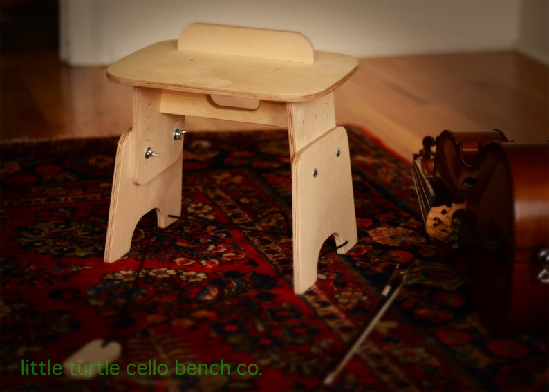 Little Turtle Cello Bench | Etsy