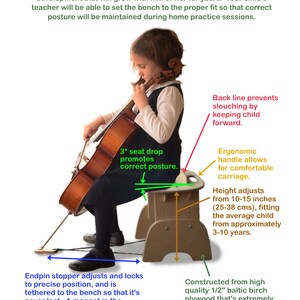 Little Turtle Cello Bench - Etsy