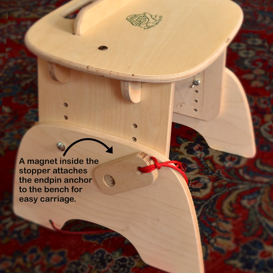 Little Turtle Cello Bench - Etsy