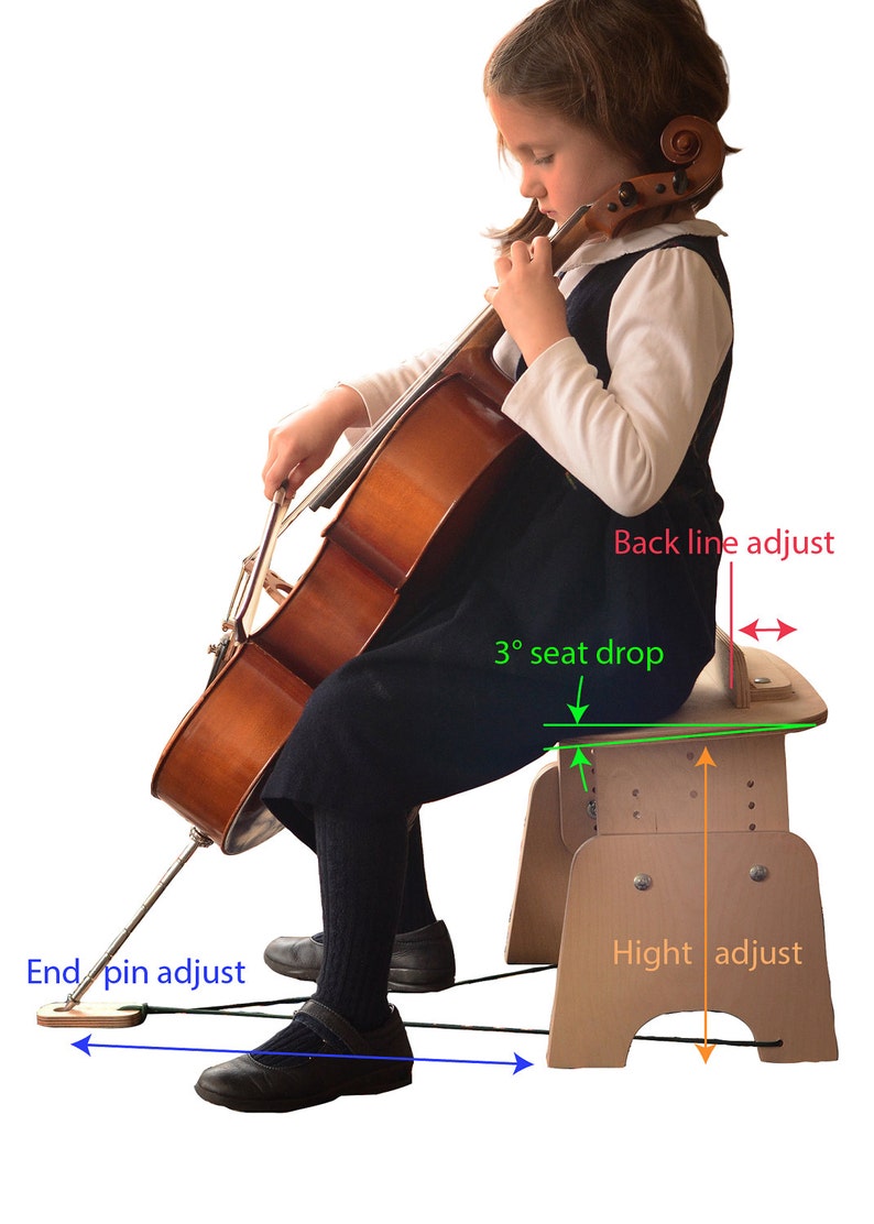 Little Turtle Cello Bench | Etsy