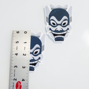 The Blue Spirit Mask | Avatar Inspired Sticker | ATLA Sticker - Etsy