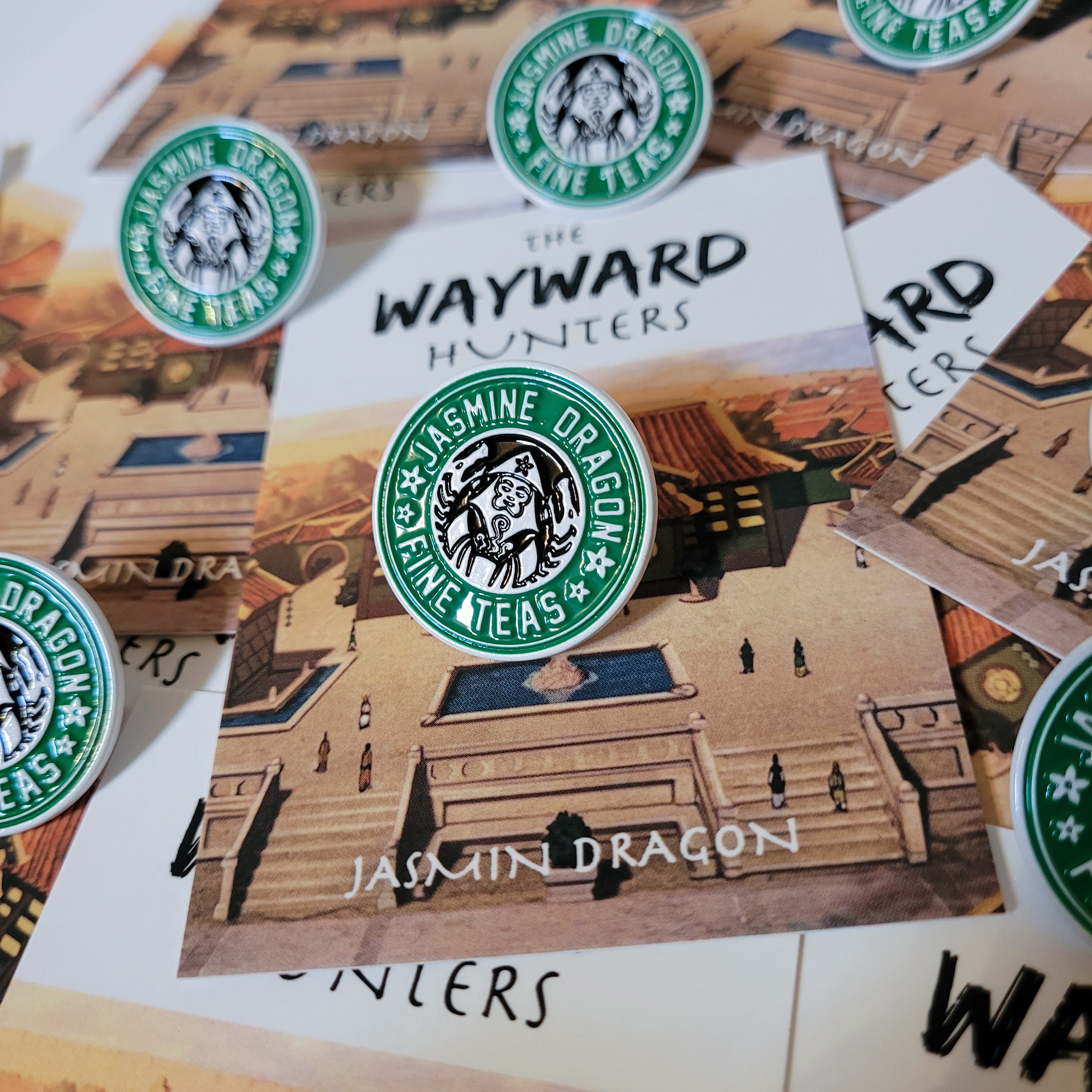 Jasmine Dragon Fine Teas ATLA Inspired Pin - Etsy