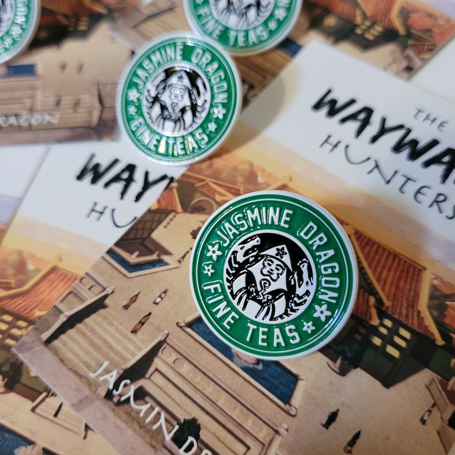 Jasmine Dragon Fine Teas ATLA Inspired Pin - Etsy