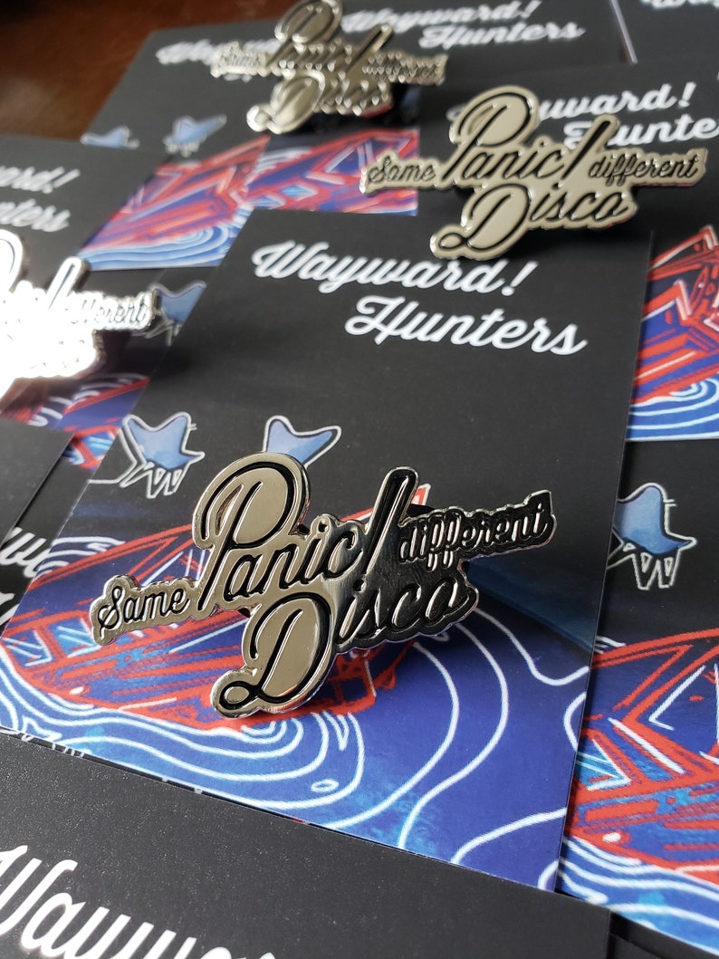 Same Panic Different Disco Pin Panic at the Disco Inspired - Etsy