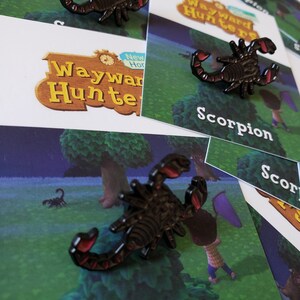 Animal Crossing Enamel Pins - Scorpion Pin - New Horizons - Etsy