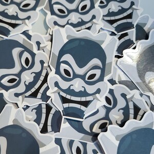 The Blue Spirit Mask | Avatar Inspired Sticker | ATLA Sticker - Etsy