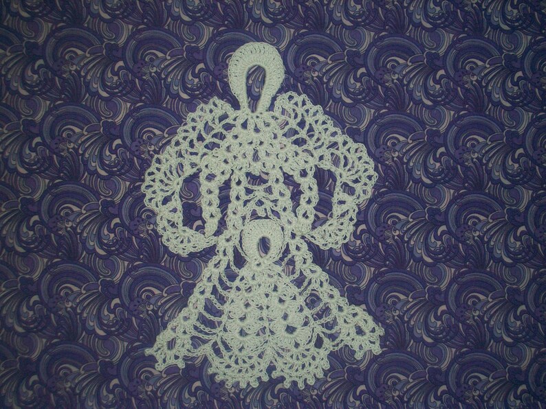 New Handmade Crochet Angel Doily Suitable for Framing - Etsy