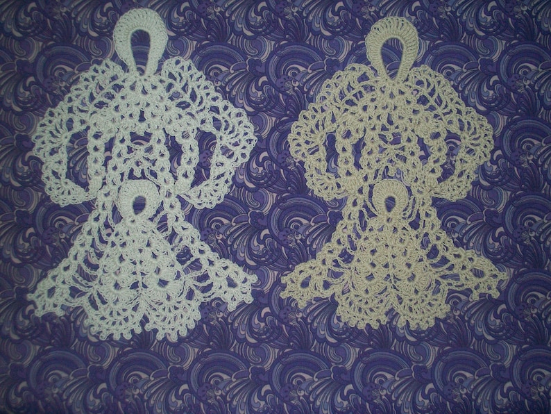 New Handmade Crochet Angel Doily Suitable for Framing - Etsy