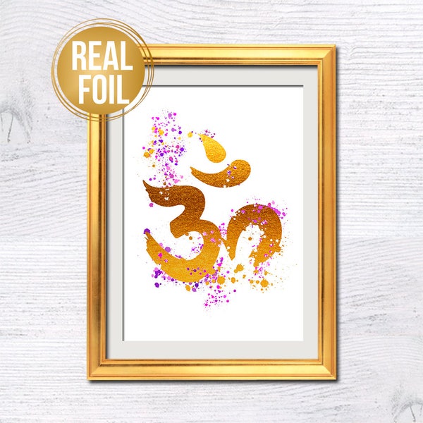 Om Symbol Print - Etsy
