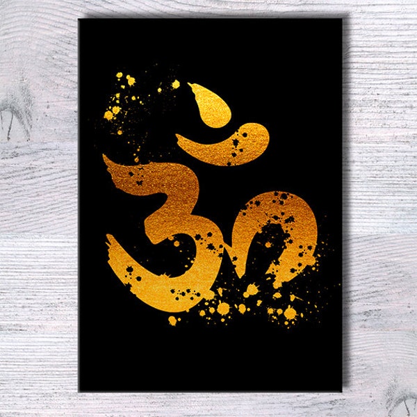 Om Symbol Print - Etsy