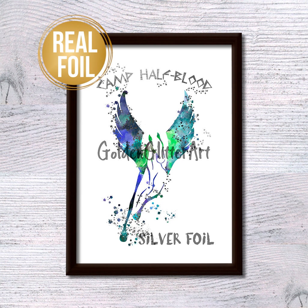 Percy Jackson Set of 4 Percy Jackson Print Percy Jackson | Etsy