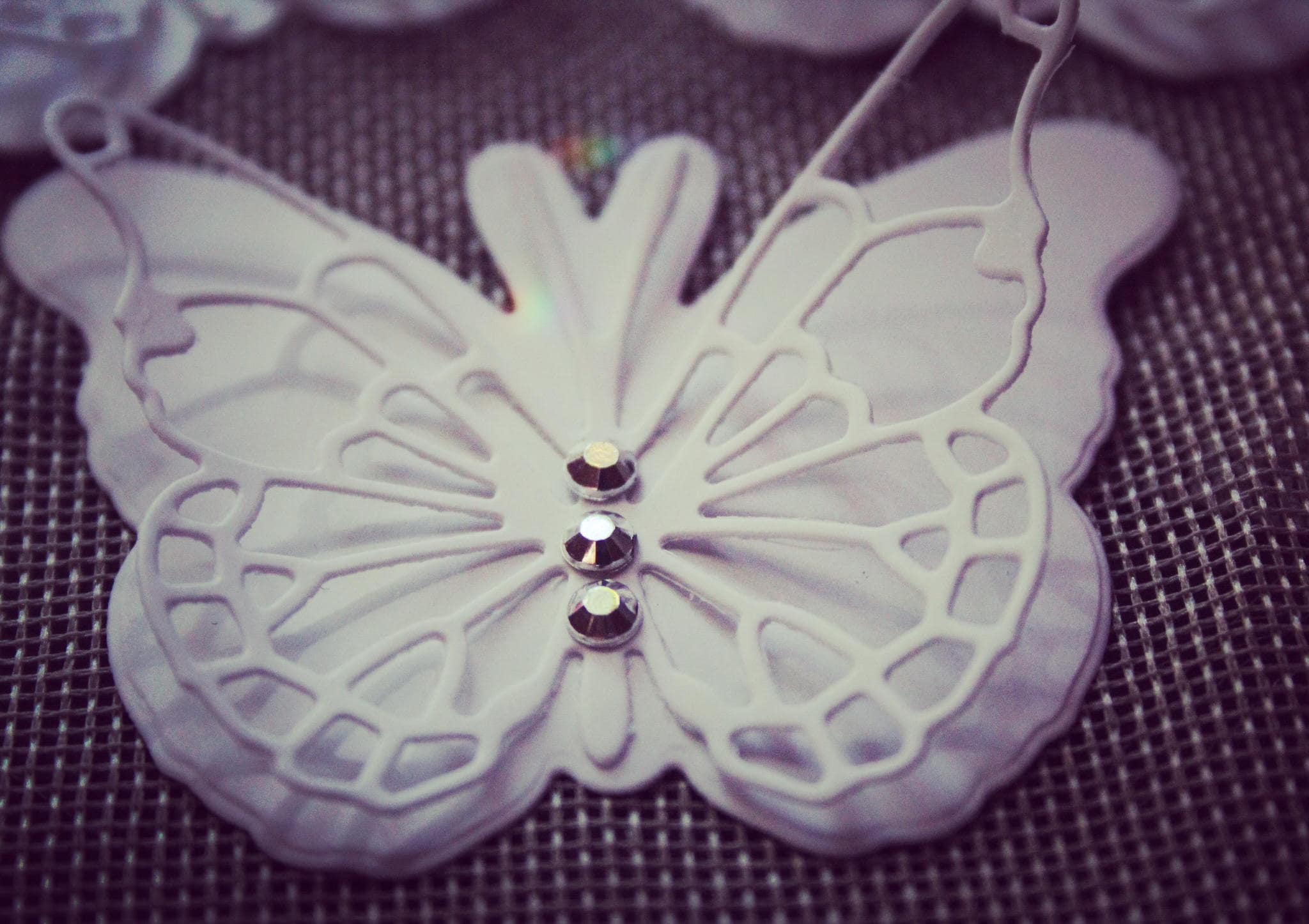 WHITE 12 Butterflies/ Paper Butterflies/ Butterflies DIE | Etsy