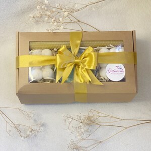 Organic Gift Set of 4 | Two Bubble Soy Candles, Palm Wax Candle in a ...