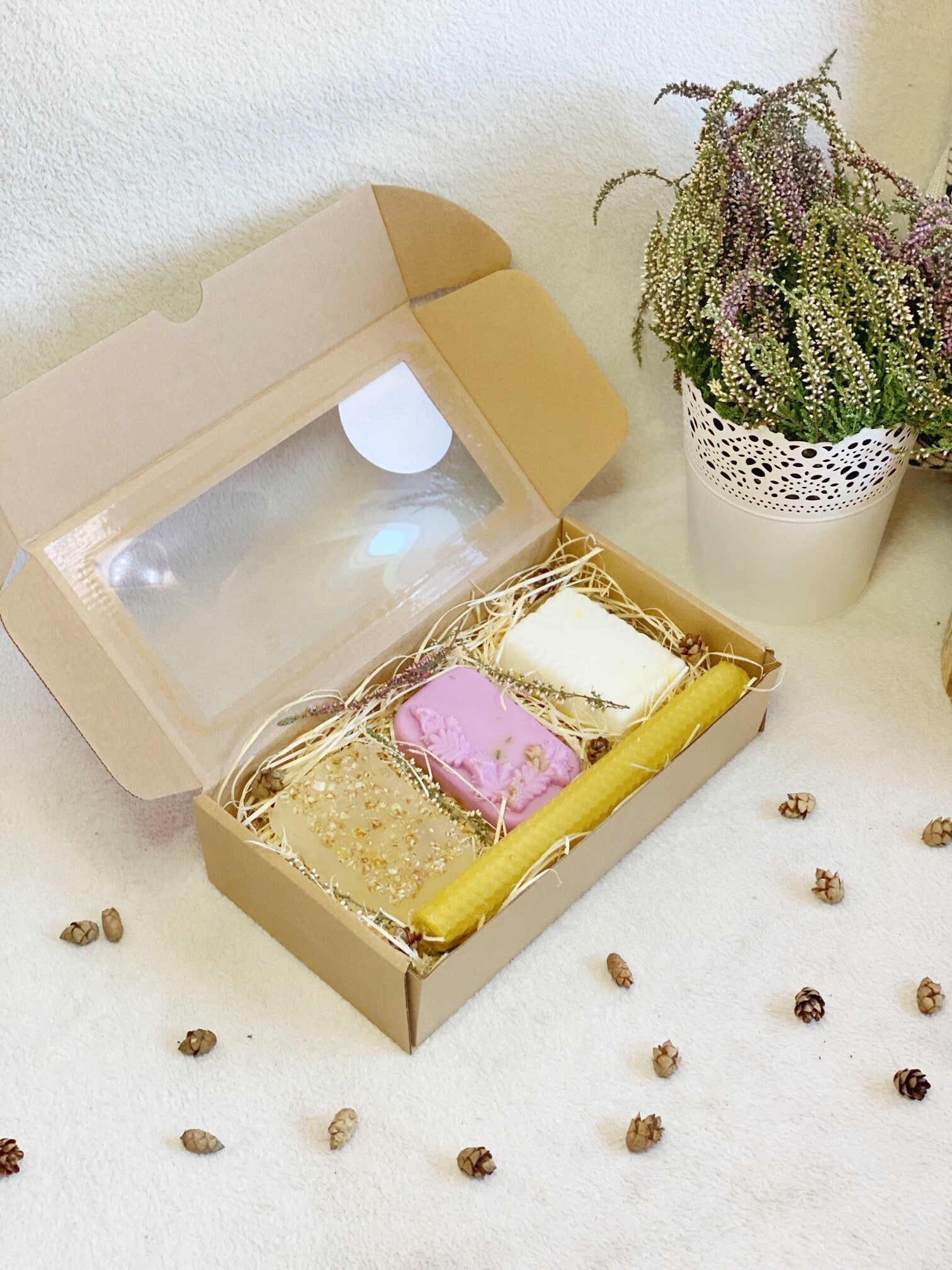 Organic Handmade Soap Gift Set of 3/ Organic Skin Care/eco Gifts/ Home ...