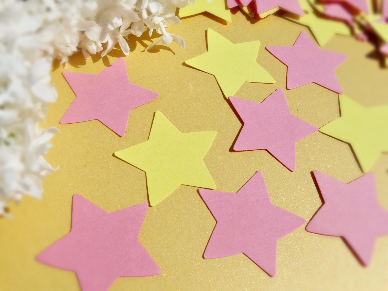 Stars Die Cut Paper STARS Paper Confetti Stars for | Etsy