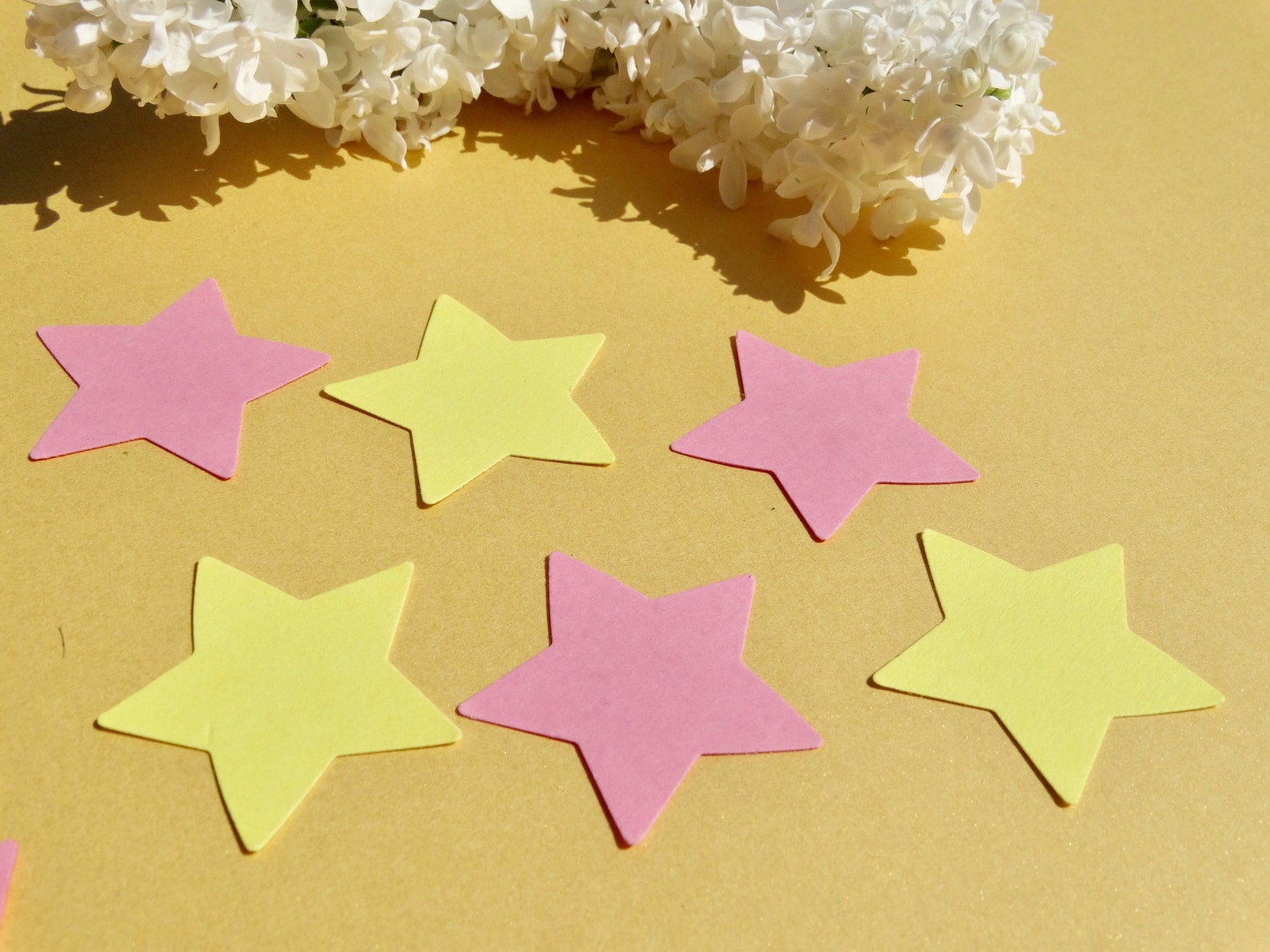 Stars Die Cut Paper STARS Paper Confetti Stars for | Etsy