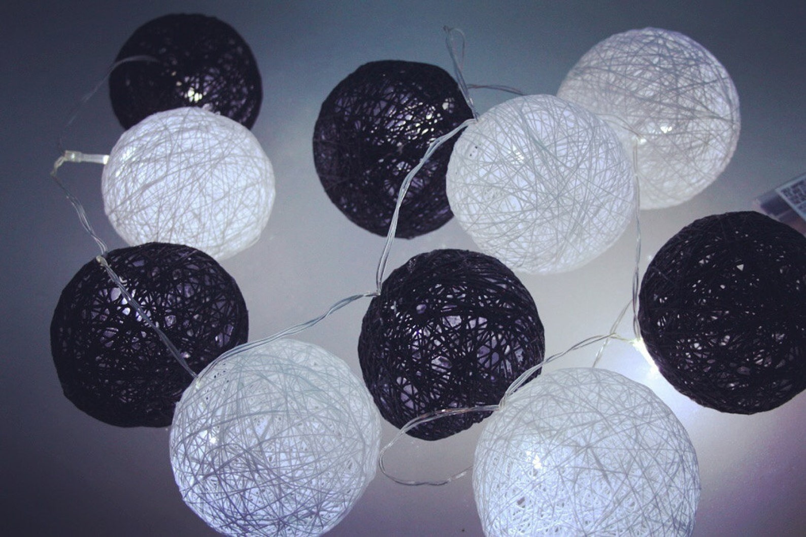 Handmade Cotton Light Balls LED 20/10 Cotton Balls - Etsy