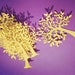 30 Pcs. Yellow TREE Die Cut Paper Tree Paper Confetti Tree - Etsy