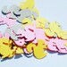 100 Squirrel Die Cut, Pink Paper SQUIRRELS, Paper Confetti, Squirrels ...