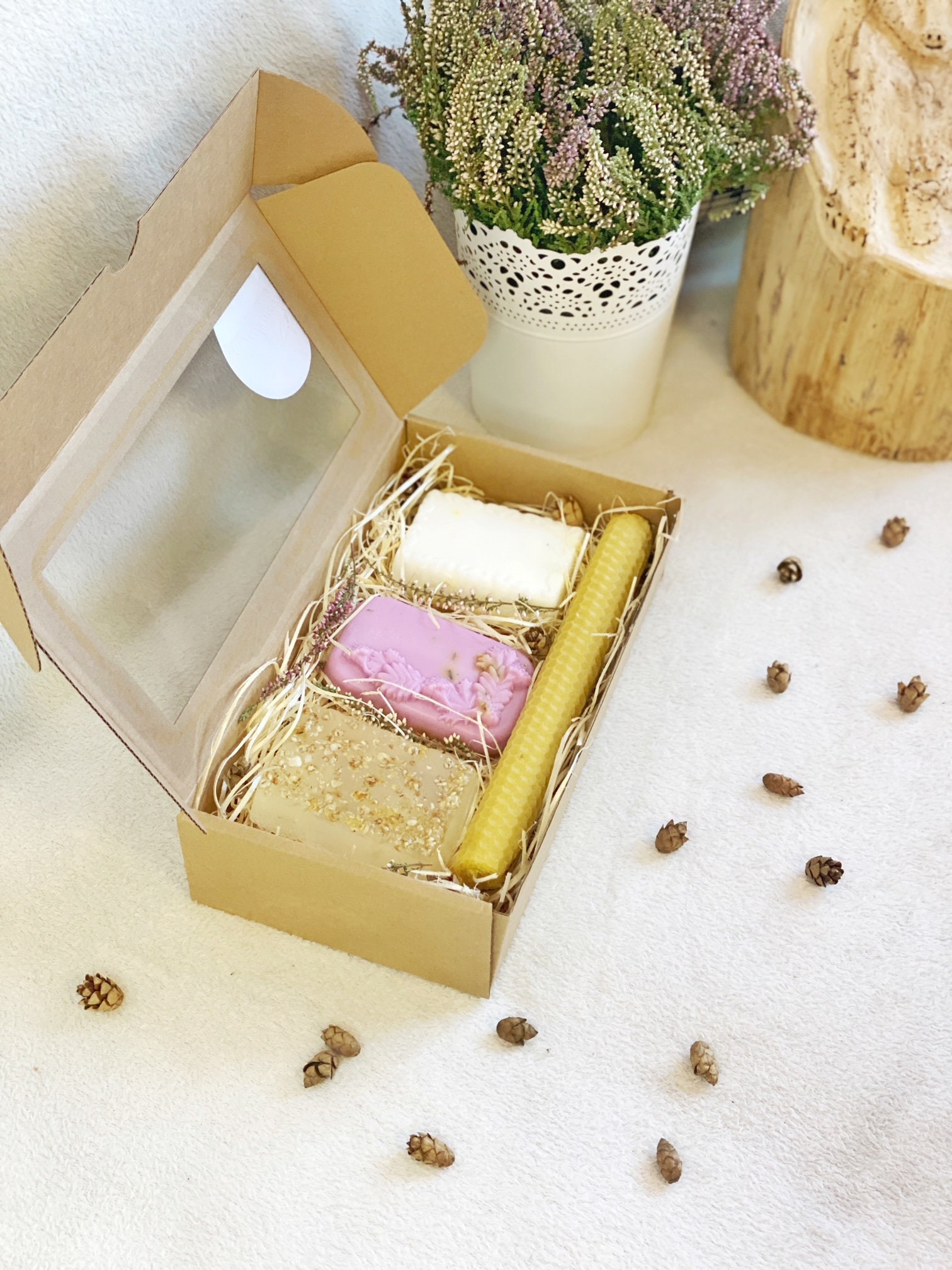 Organic Handmade Soap Gift Set of 3/ Organic Skin Care/eco Gifts/ Home ...