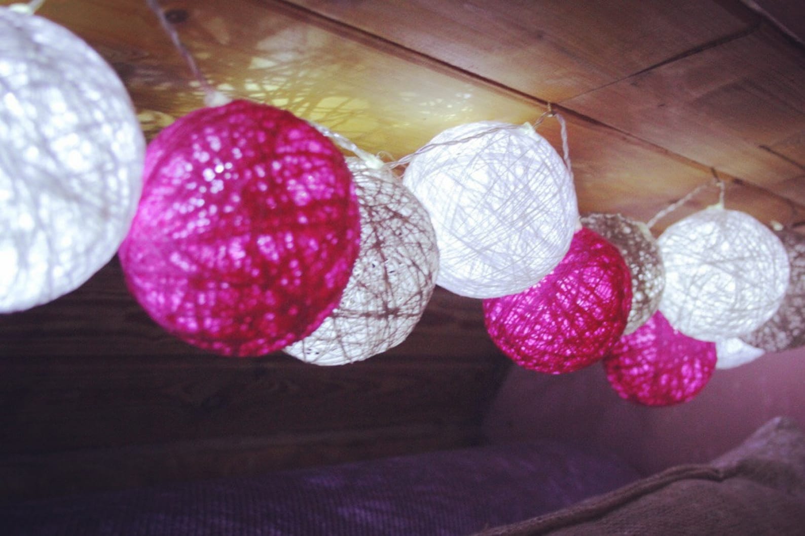 Handmade Cotton Light Balls LED 20/10 MIX Cotton Balls - Etsy