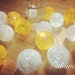 Handmade Cotton Light Balls, LED 20/10 MIX Cotton Balls String, Kid ...
