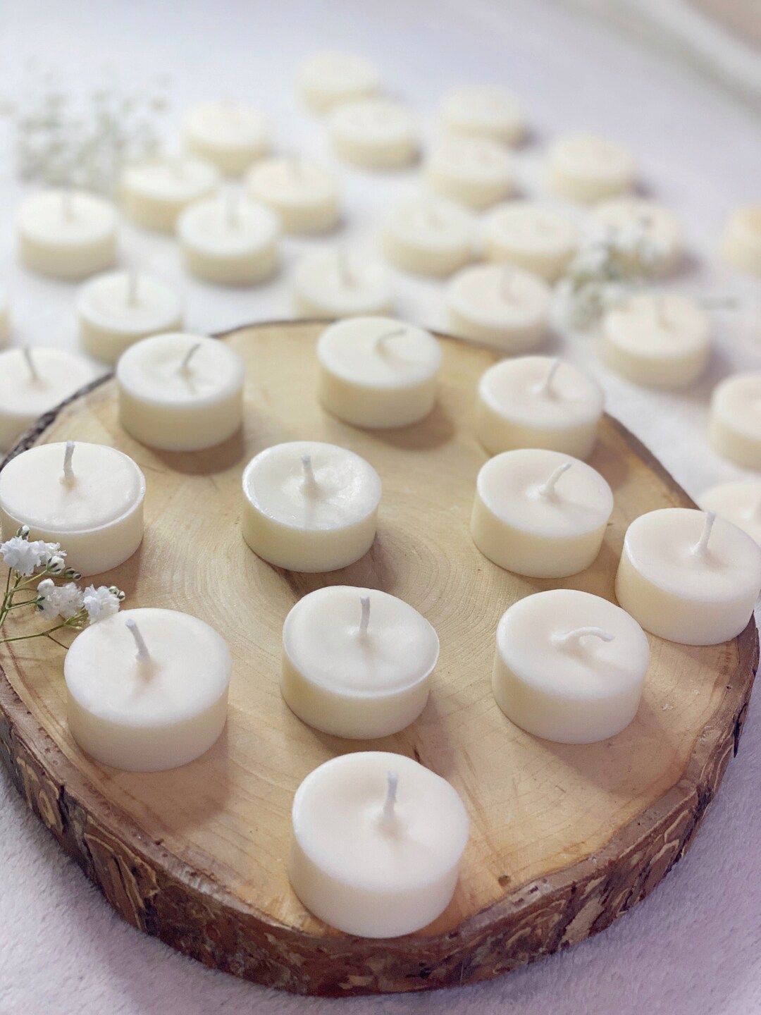 Eco-friendly Soy Tea Lights 100% Natural | Soy Tealight Candles ...