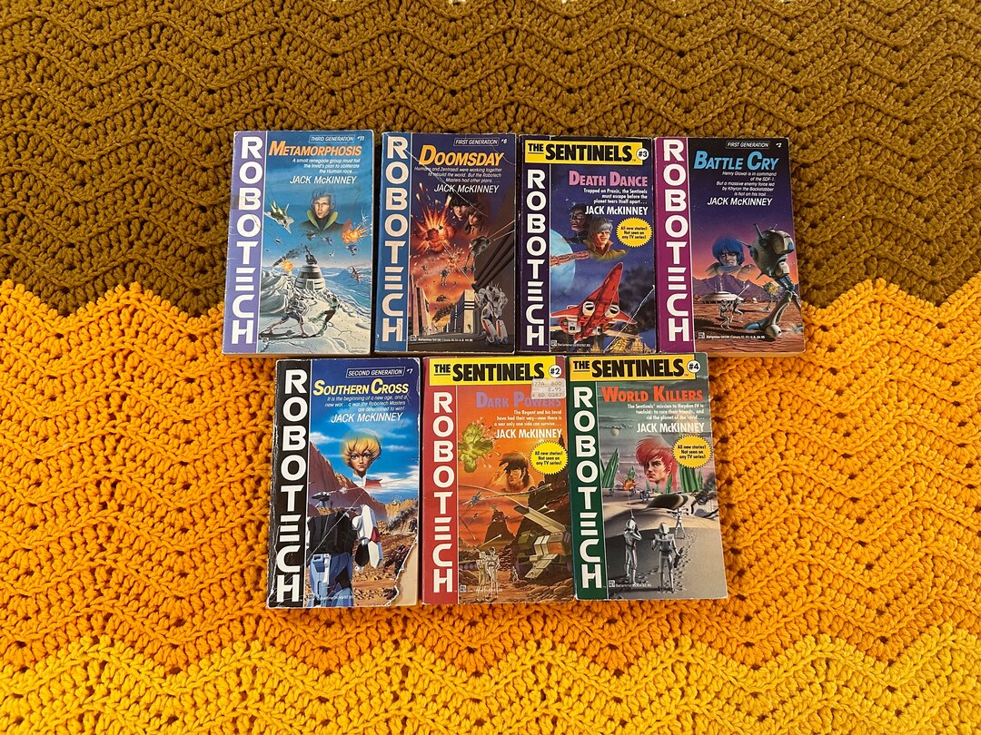 Vintage Robotech Books - Etsy