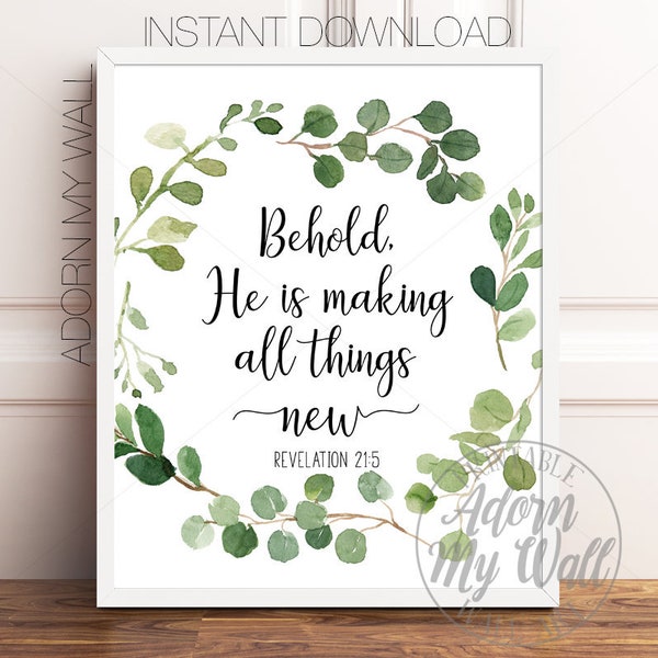 All Things New - Etsy