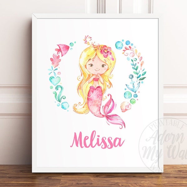 Mermaid Nursery - Etsy