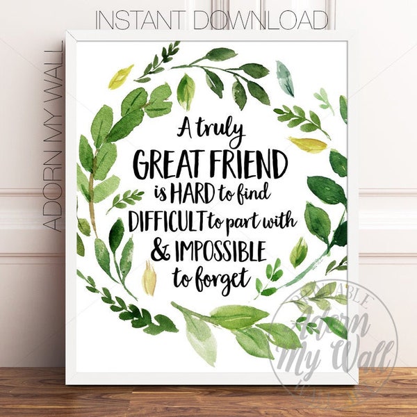 Truly Great Friends - Etsy