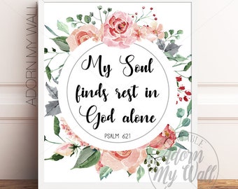 Rest in God - Etsy