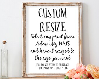 Customized personalized Custom order name sign print art | Etsy