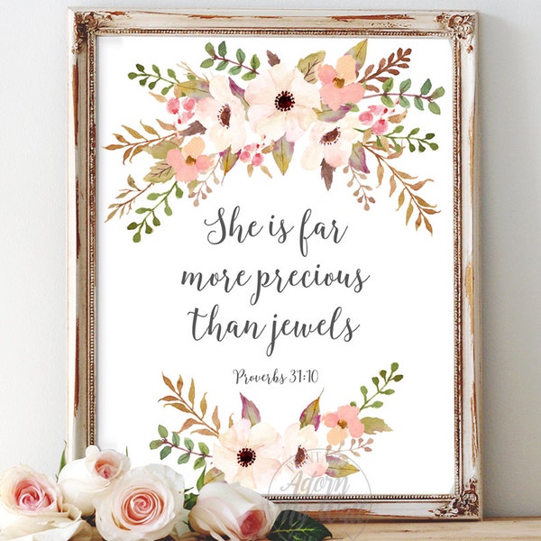 She is Far More - Etsy