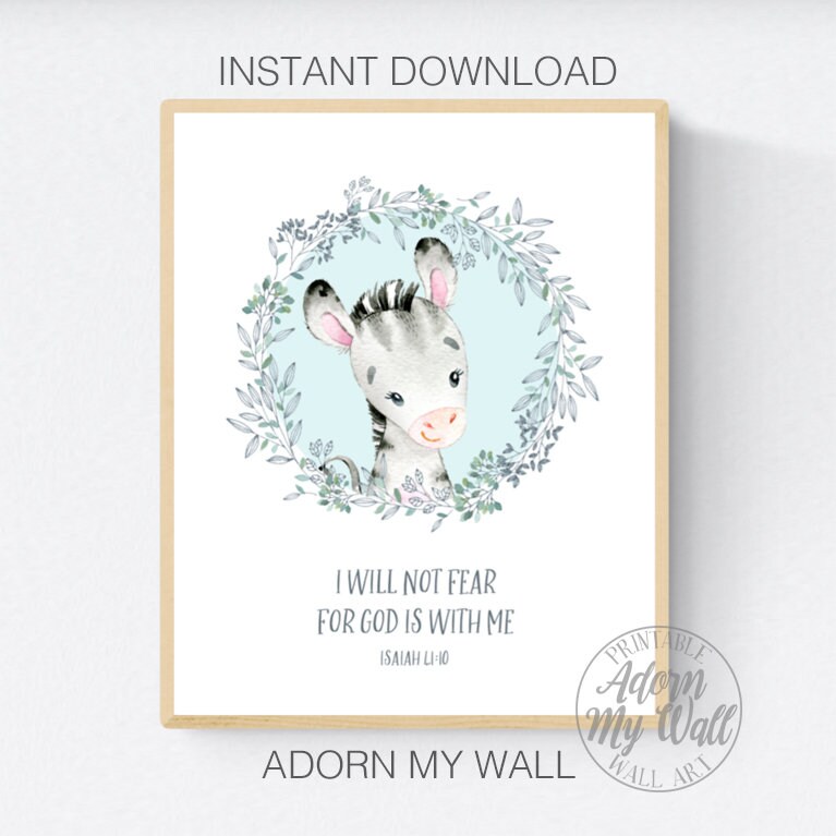 Scripture For Baby Set Of 6 Bible Verse For Nursery | Etsy