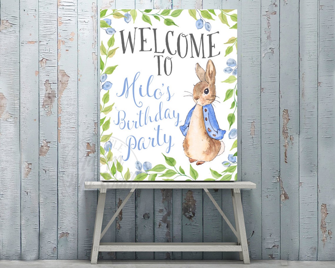 Customized Birthday Sign Personalized Party Sign Birthday | Etsy