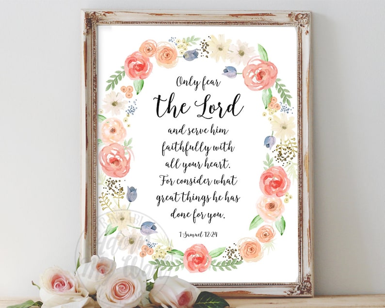 Bible Verse Wall Art Bible Verse Prints Christian Wall Art - Etsy