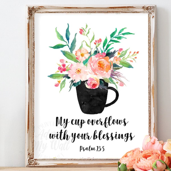 My Cup Overflows - Etsy