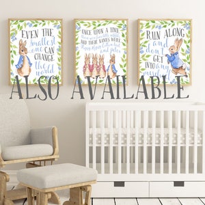 Customized Peter Rabbit Birth Announcement Welcome to the - Etsy UK