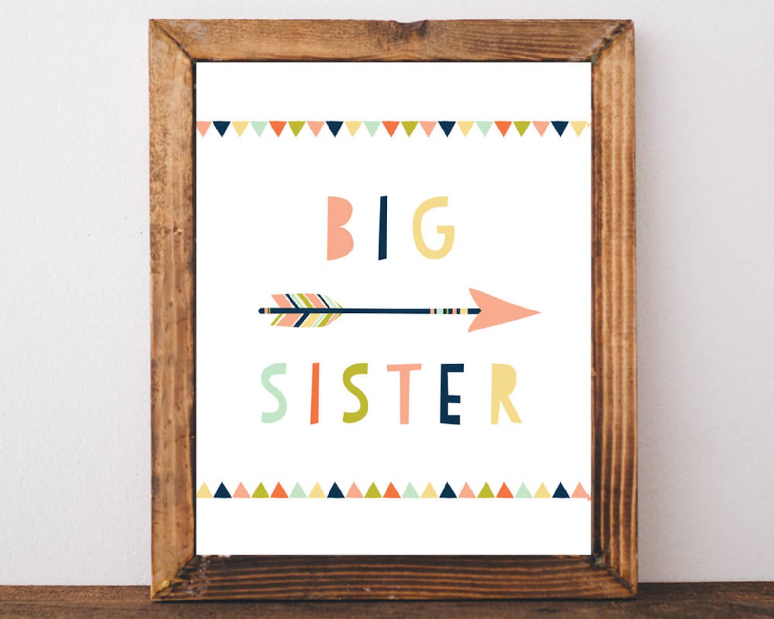 Big Sister Gift Big Sister Sign Big Sister Pregnancy - Etsy UK