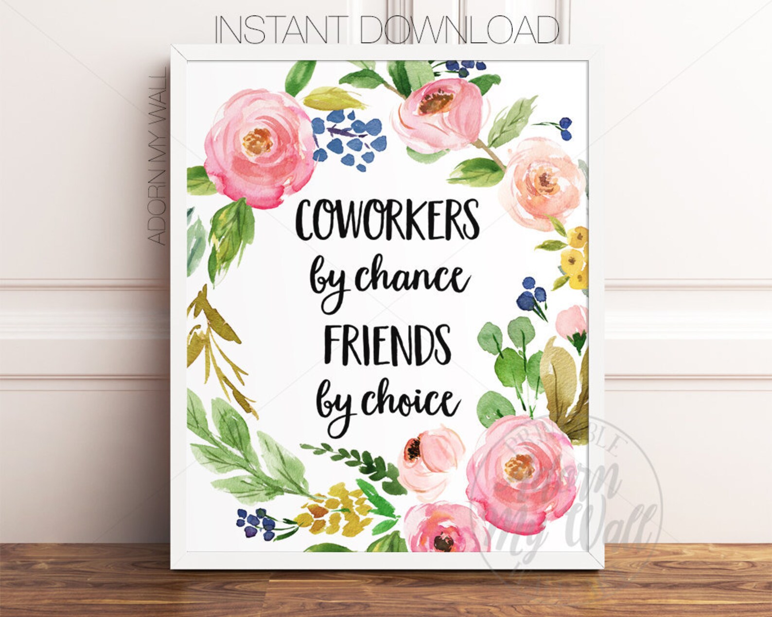 Gift for Coworker Coworker Printable Coworkers by Chance - Etsy UK